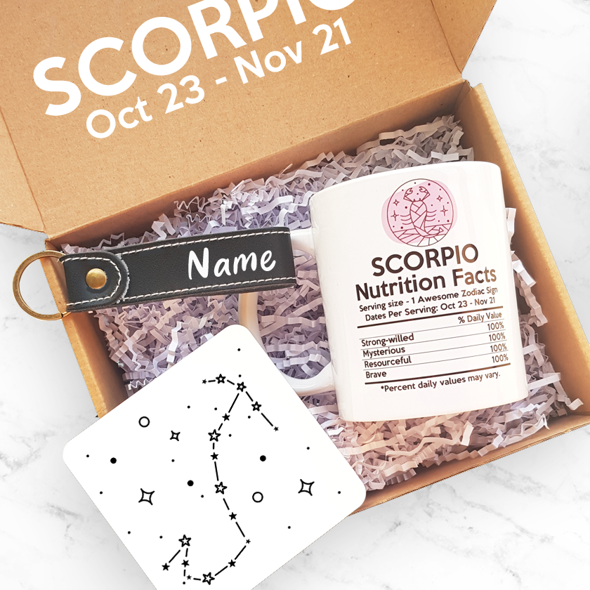 Custom Scorpio Gift Box – i want it now
